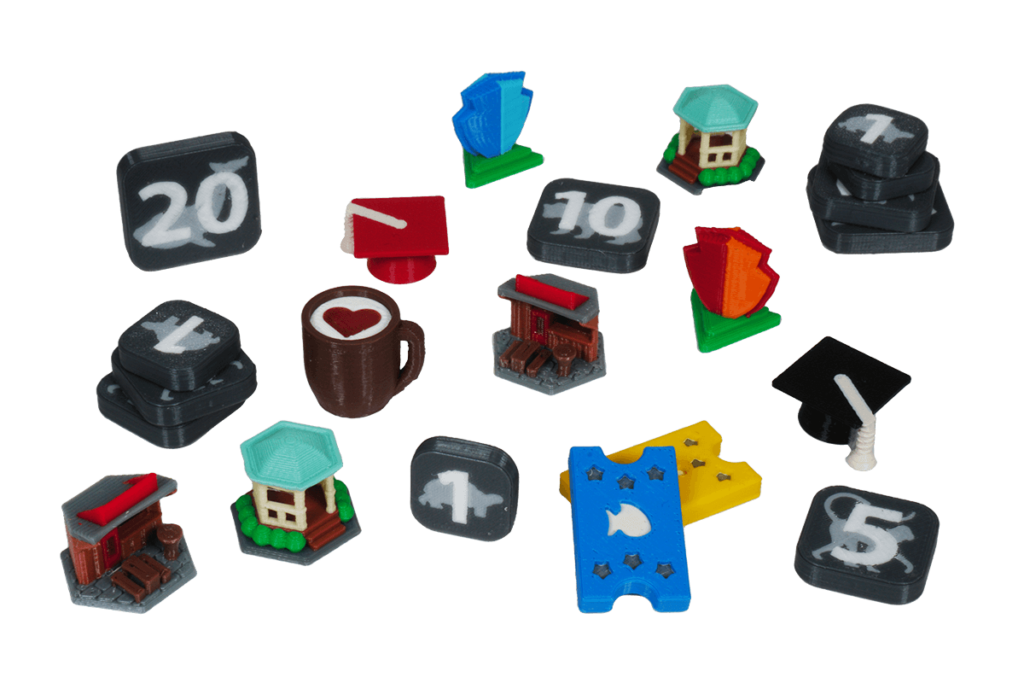 Ark Nova® 3D Tokens – Eurohell Design EN