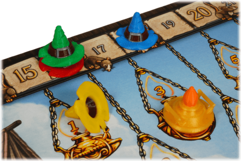 Quacks of Quedlinburg® 3D Tokens – Eurohell Design EN