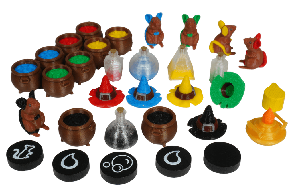 Quacks of Quedlinburg® 3D Tokens – Eurohell Design EN