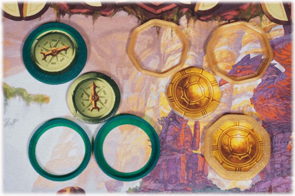 Lost Ruins of Arnak® Token Sleeves – Eurohell Design EN