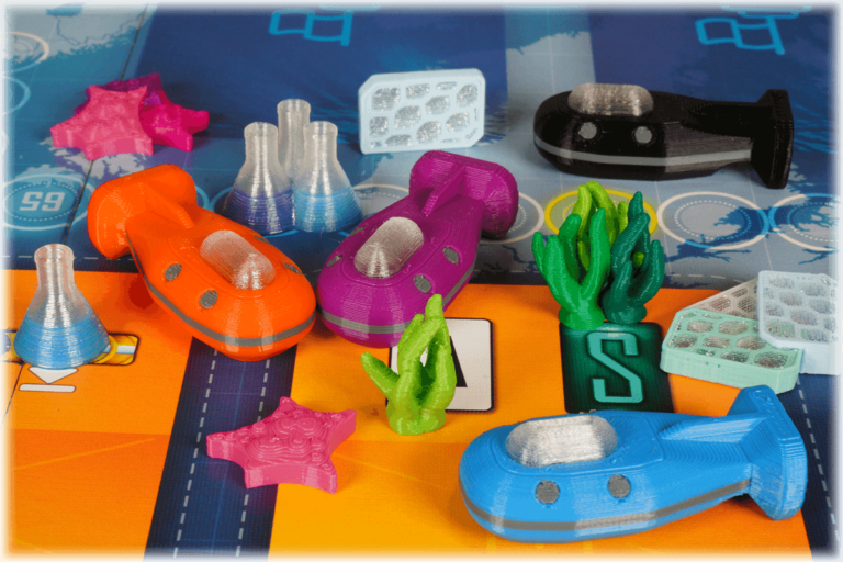 Underwater Cities® 3D Tokens – Eurohell Design EN
