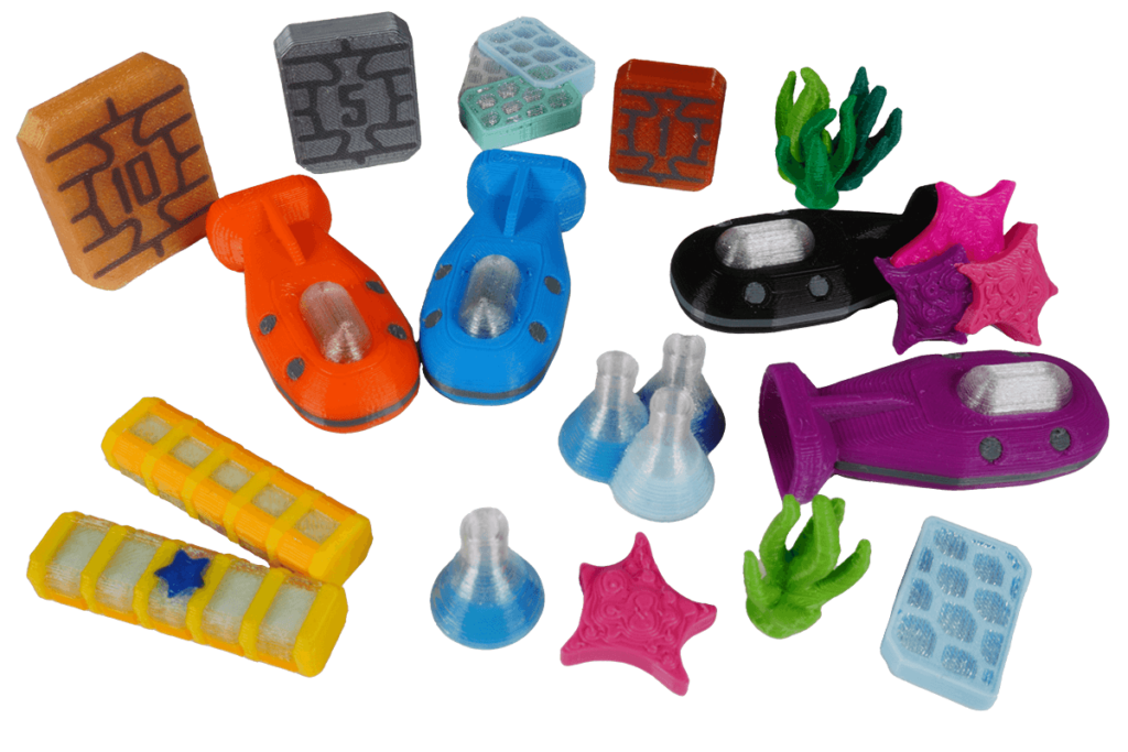 Underwater Cities® 3D Tokens – Eurohell Design EN