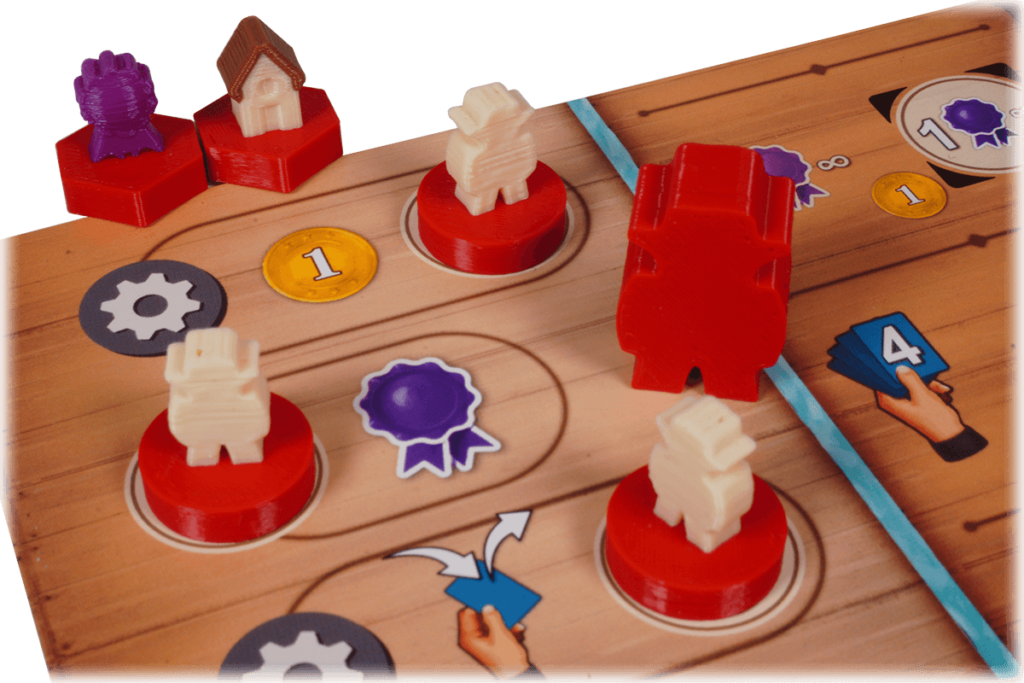 Great Western Trail® 3D Tokens – Eurohell Design EN