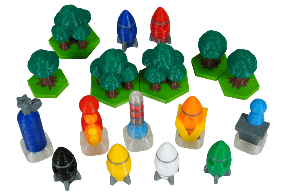 Terraforming Mars® 3D Tokens – Eurohell Design EN